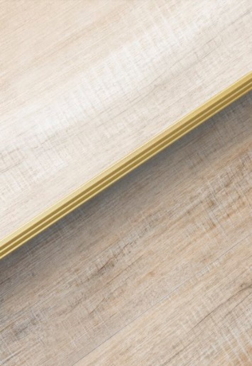Rampa para pisos vinilicos 2255 Oro Mate — Prodeco Rampa para pisos vinilicos 2255 Oro Mate — Prodeco