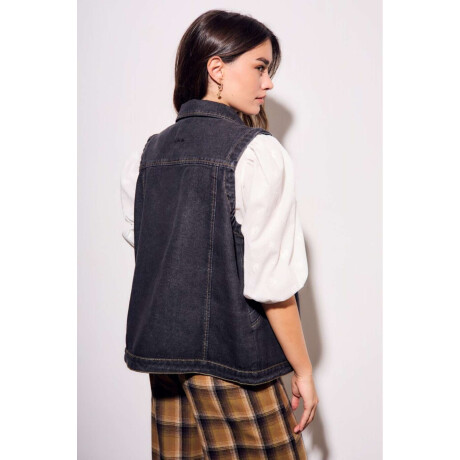 Chaleco Denim - Jean Gris — Tienda Soy Santander