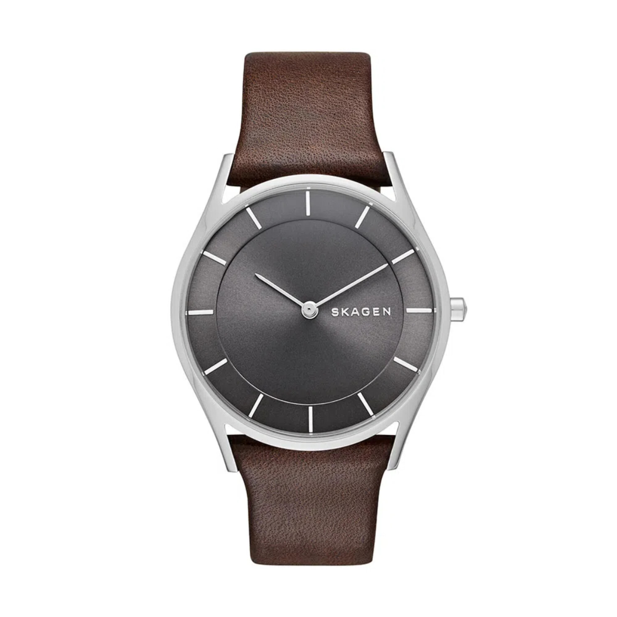 Reloj SKAGEN HOLST Cuero Marron Esfera 34mm — WatchMe