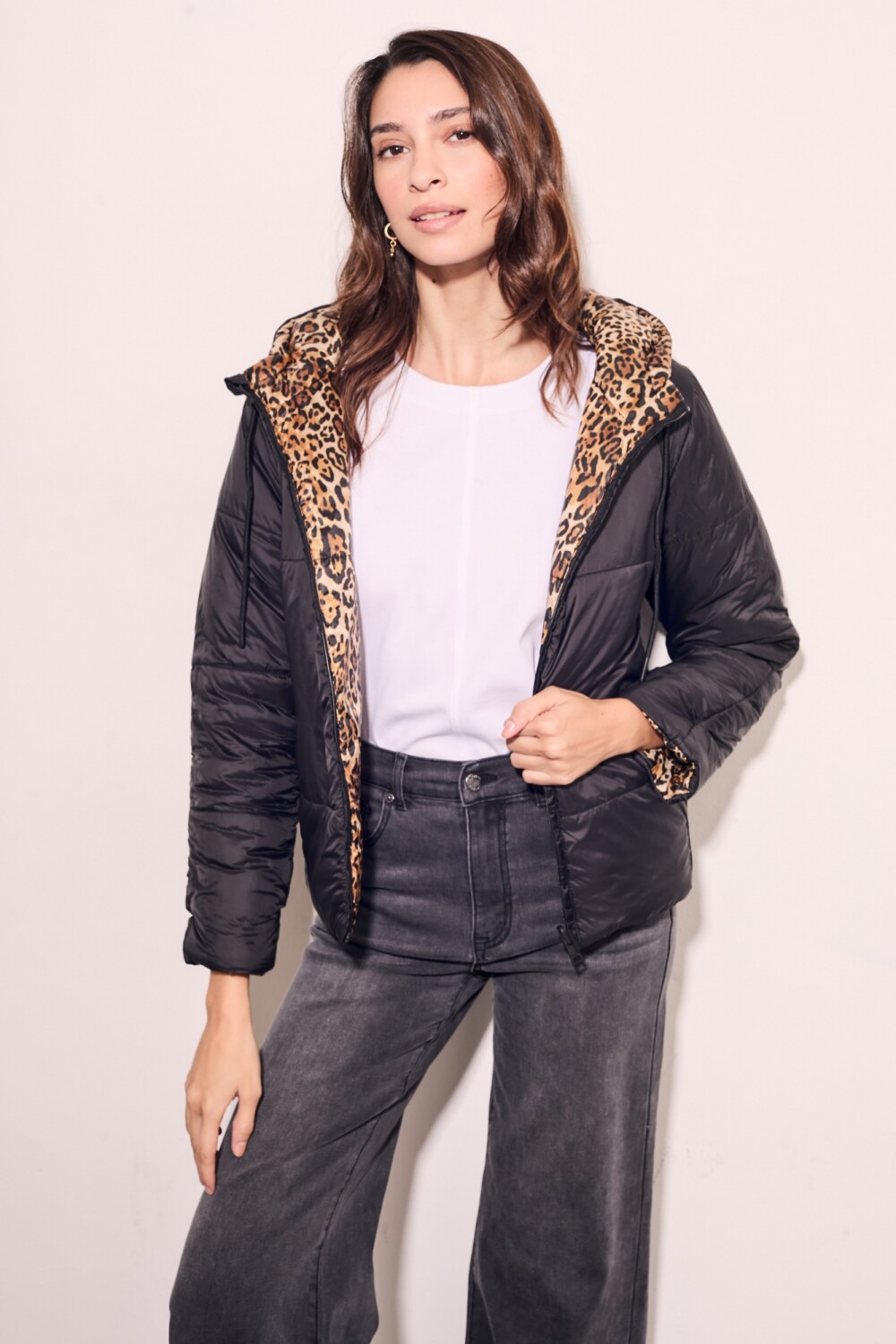 Campera Reversible - Negro — Lemon