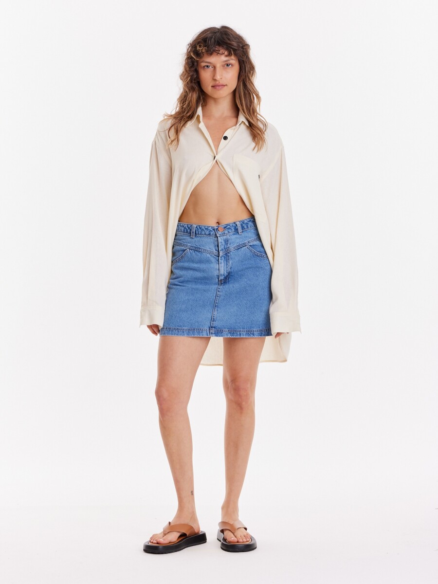 Falda Roma - Denim Classic — Pastiche