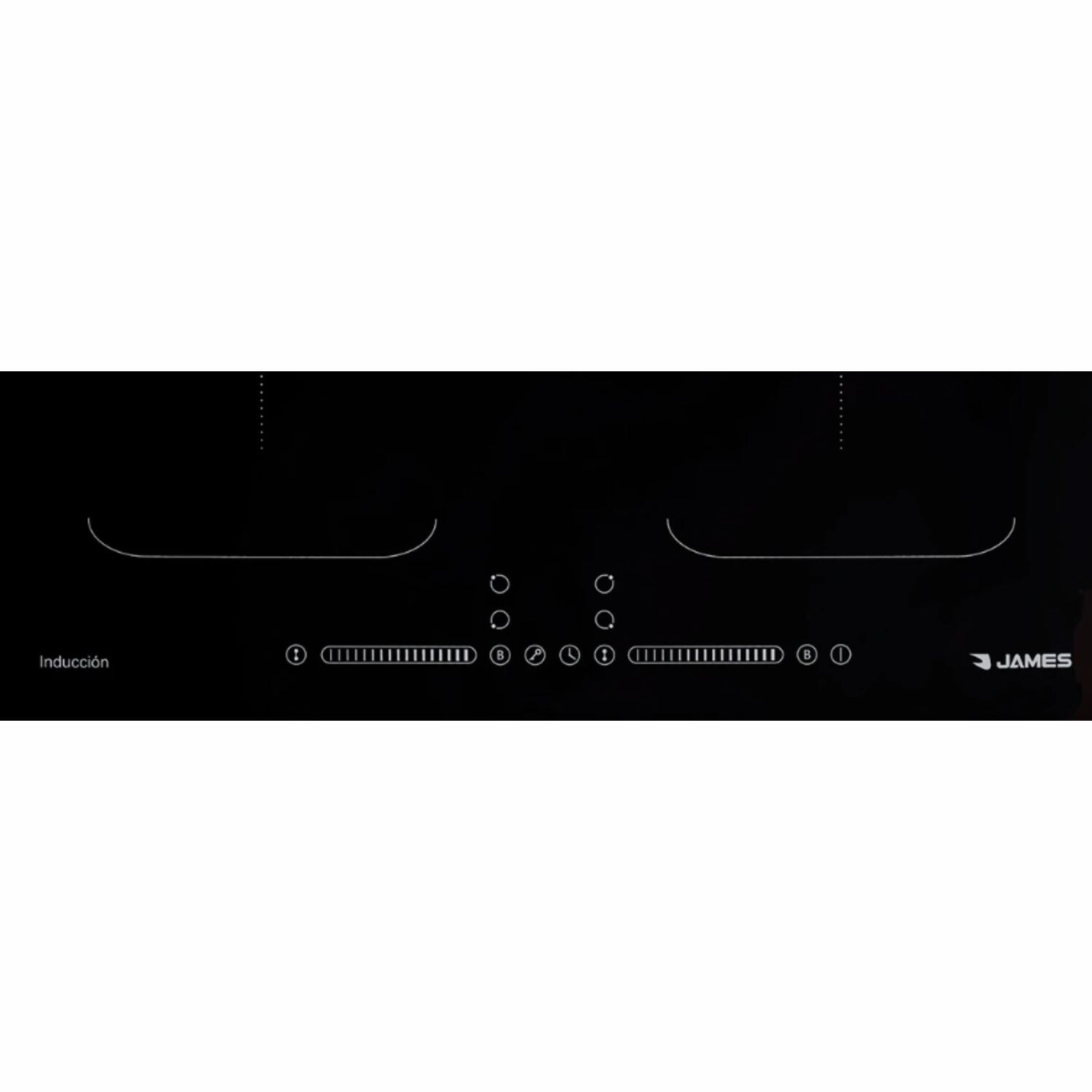 Anafe Inducción James Modelo 4P G3 Flex — Electroventas