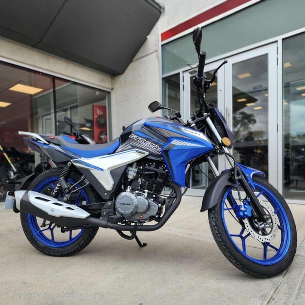 Yumbo GTR125 II - Azul - Reserva — Bike Up