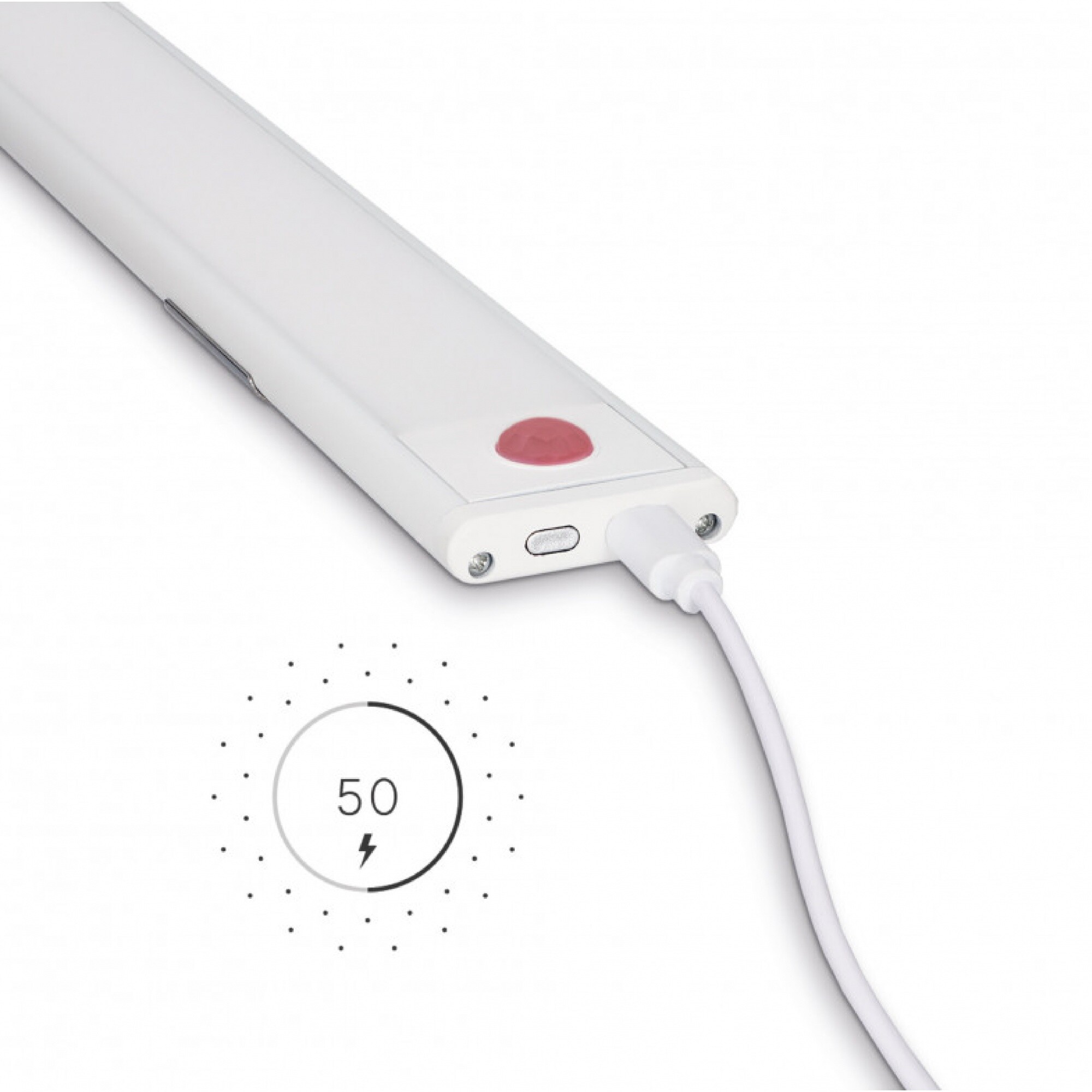 Luminaria Recargable Morais Con Sensor De Movimiento 80CM — Serlux