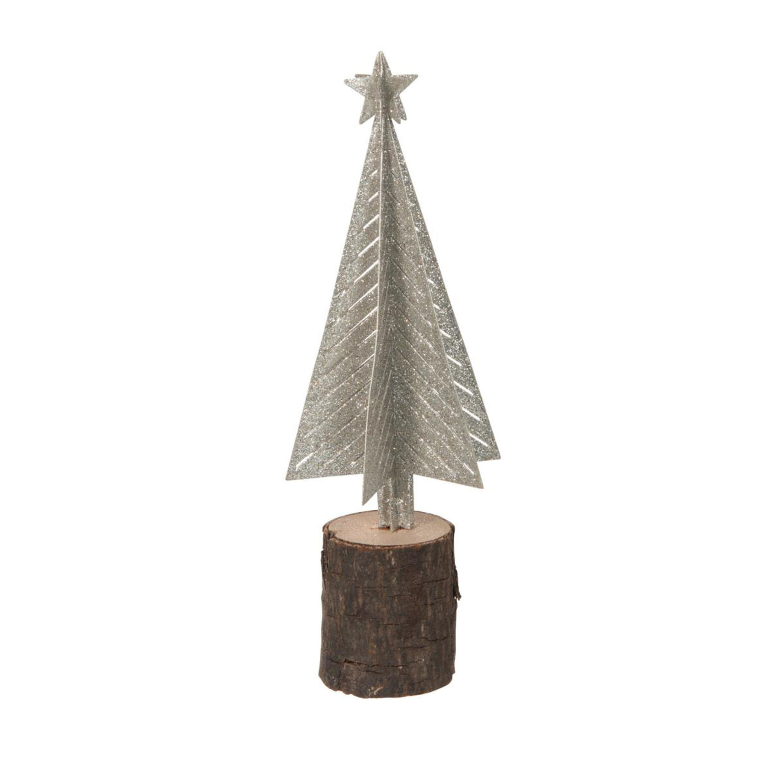 Arbol Navidad Decorativo Madera Natural-beige 97332 — Divino