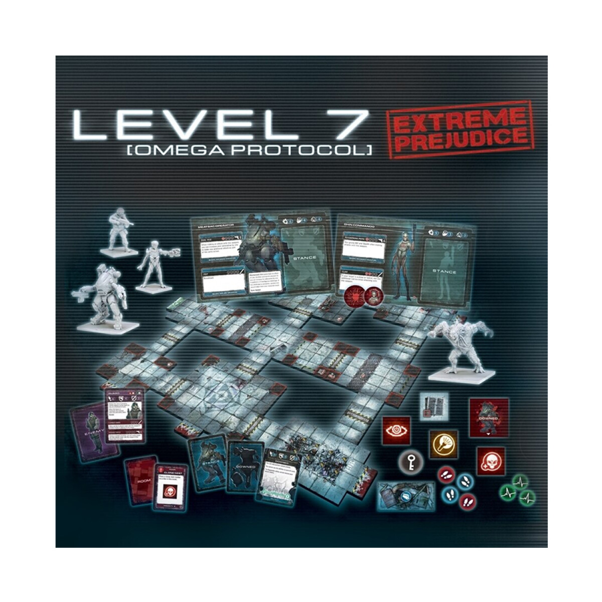 Level 7 (OMEGA PROTOCOL) Extreme Prejudice 1st Edition (Expansión ...