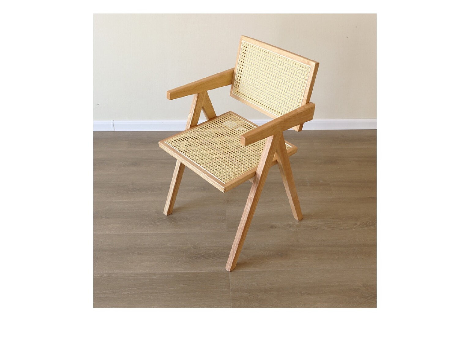 Butaca Rattan en Madera - Natural — Finkel