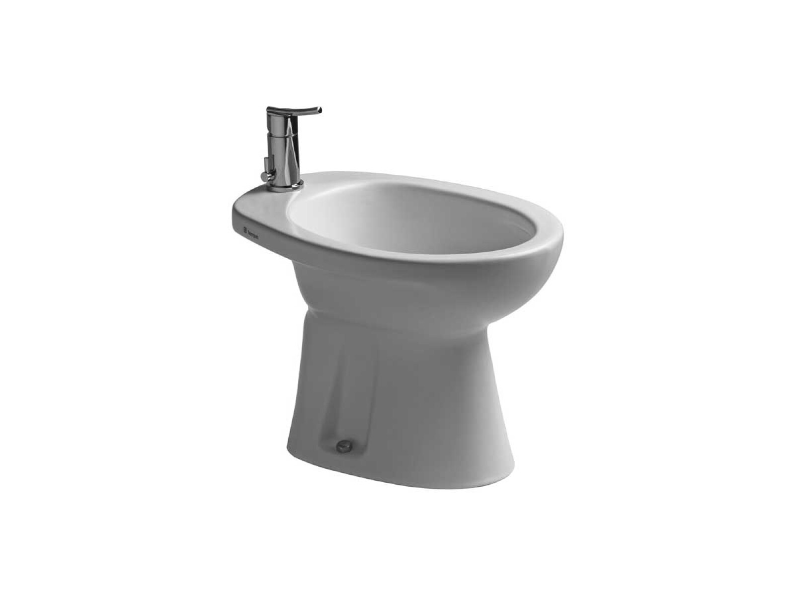 Bidet Blanco Brillo Ferrum Andina 1 Agujero — Acher Cerámicas