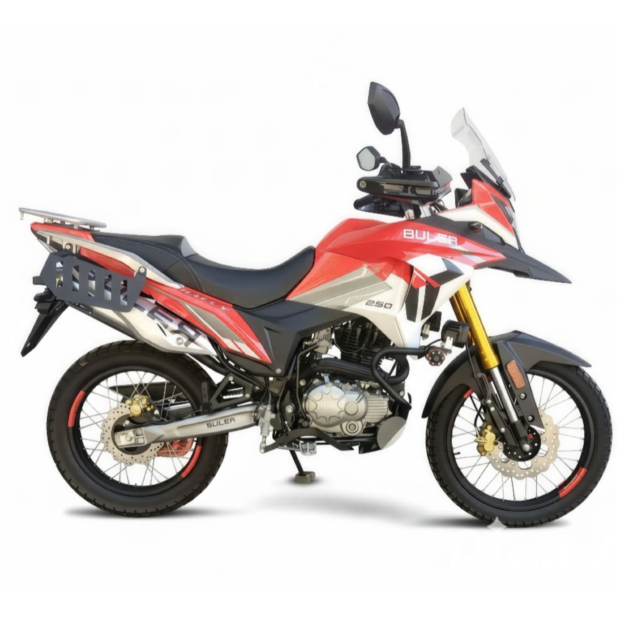 Moto Buler Rally 250cc Rayos - Rojo — Bristol