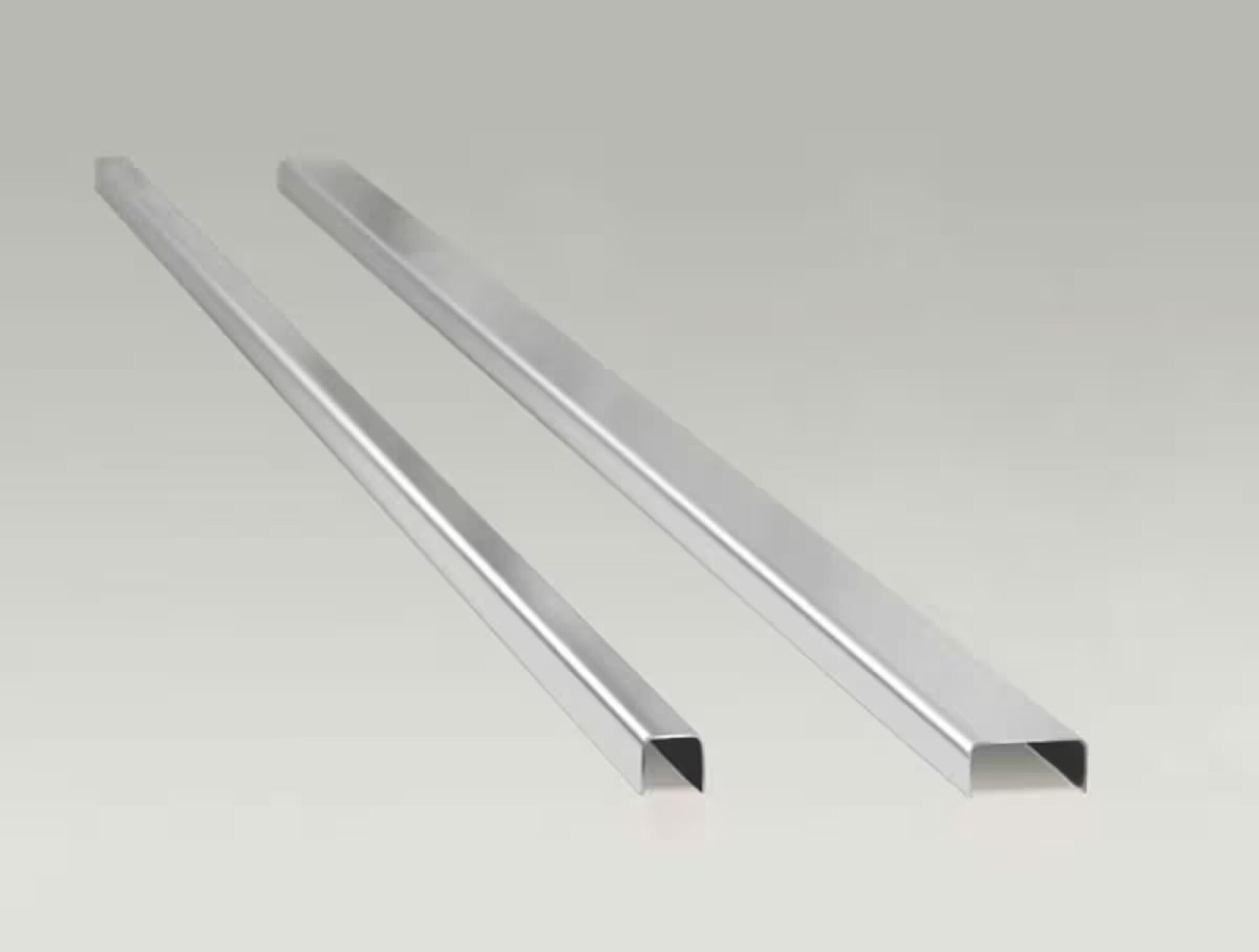 Acero Inox. Listello Royal 10mm X 2.20 Mt Brillo — Loysa
