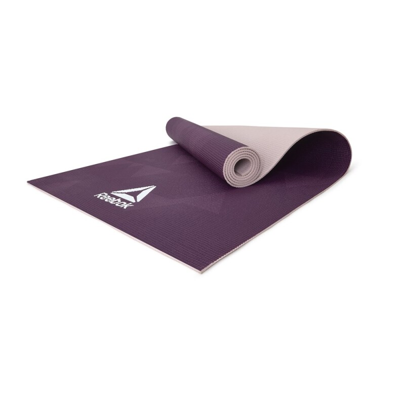 Colchoneta Yogamat Reversible 4Mm Reebok Variedad De Diseños — Supergym