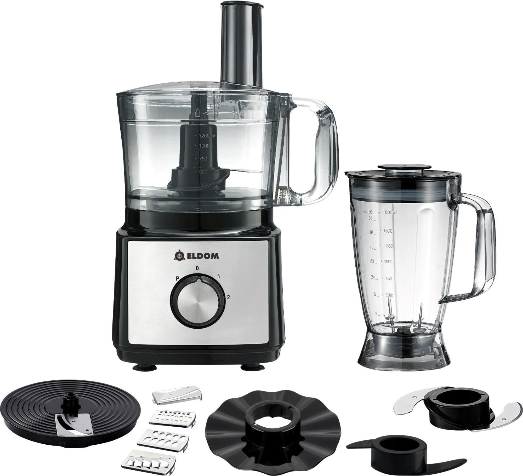 Multiprocesador Eldom MPRO 9 en 1 / 900w 3 Velocidades — Nicolini