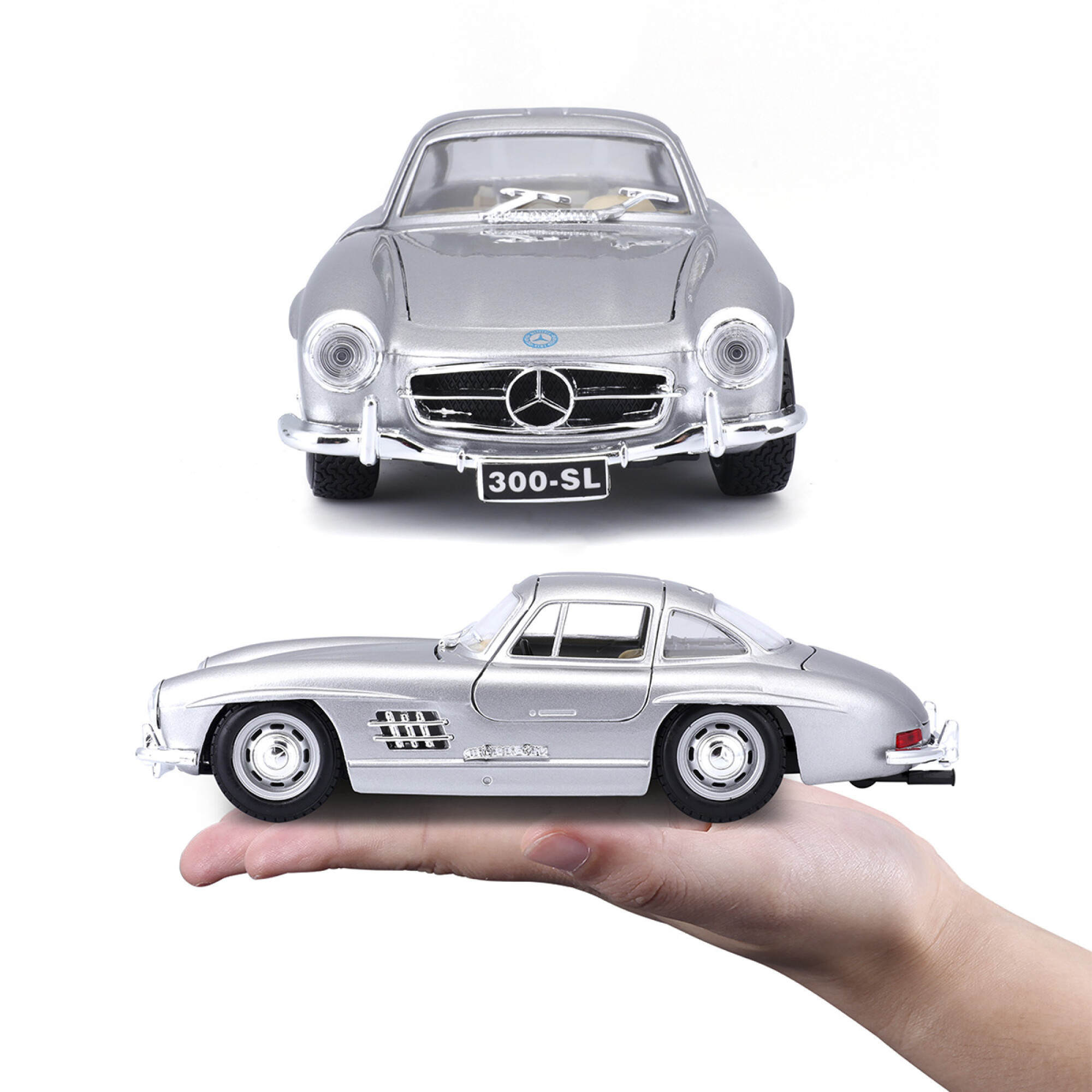 Auto de Colección Bburago Escala 1:24 - Mercedes-Benz 300 SL 1954 ...