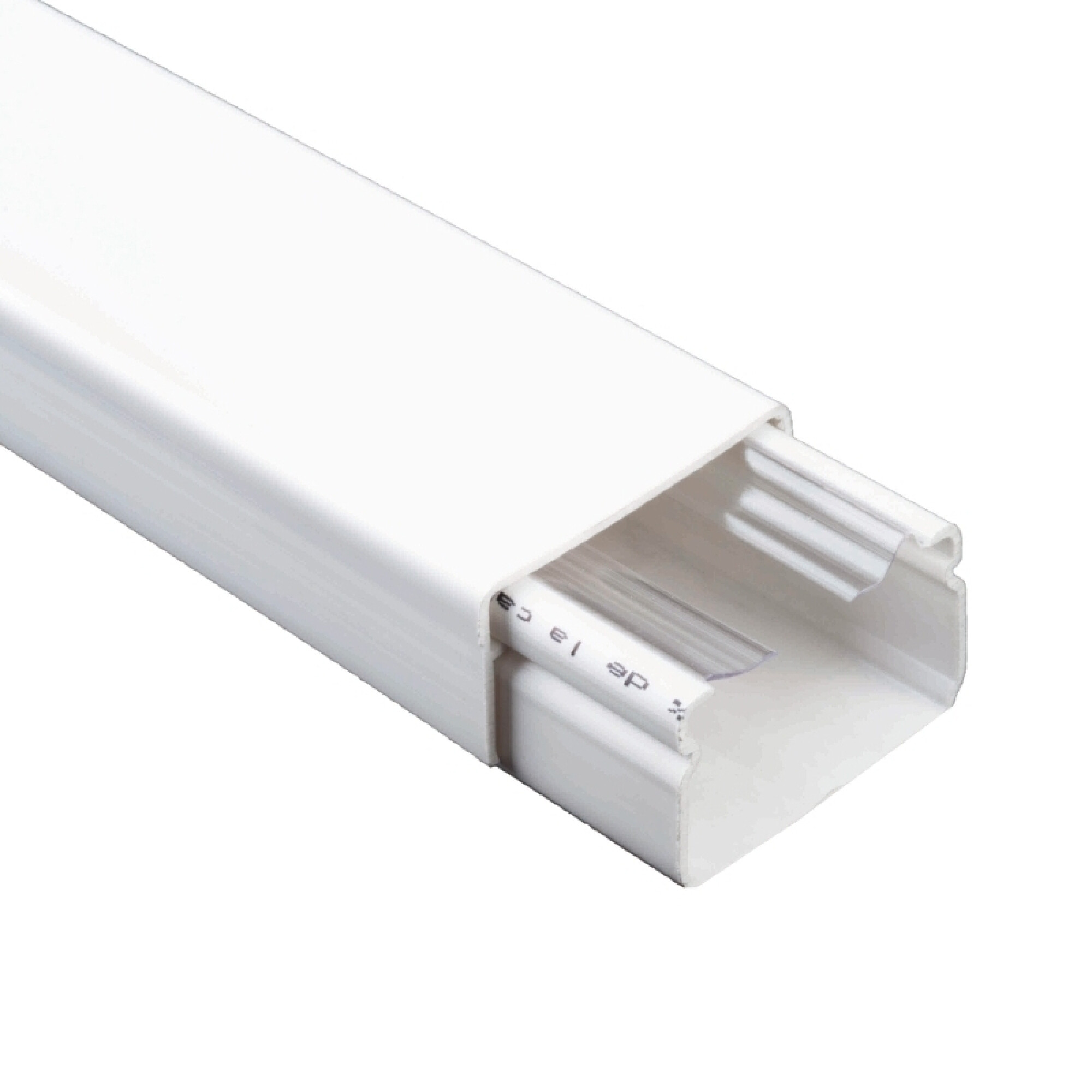 Ducto plástico 20x12mm blanco - DX0400 — Fivisa