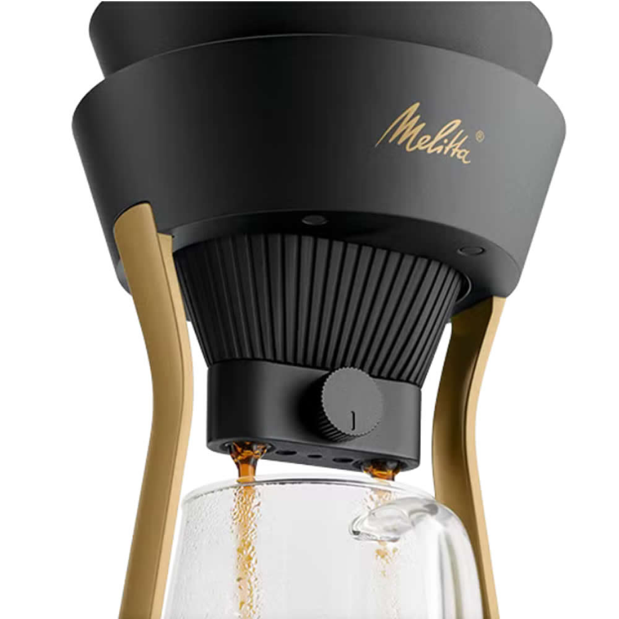 CAFETERA MELITTA AMANO BLACK-GOLD — El palacio del café