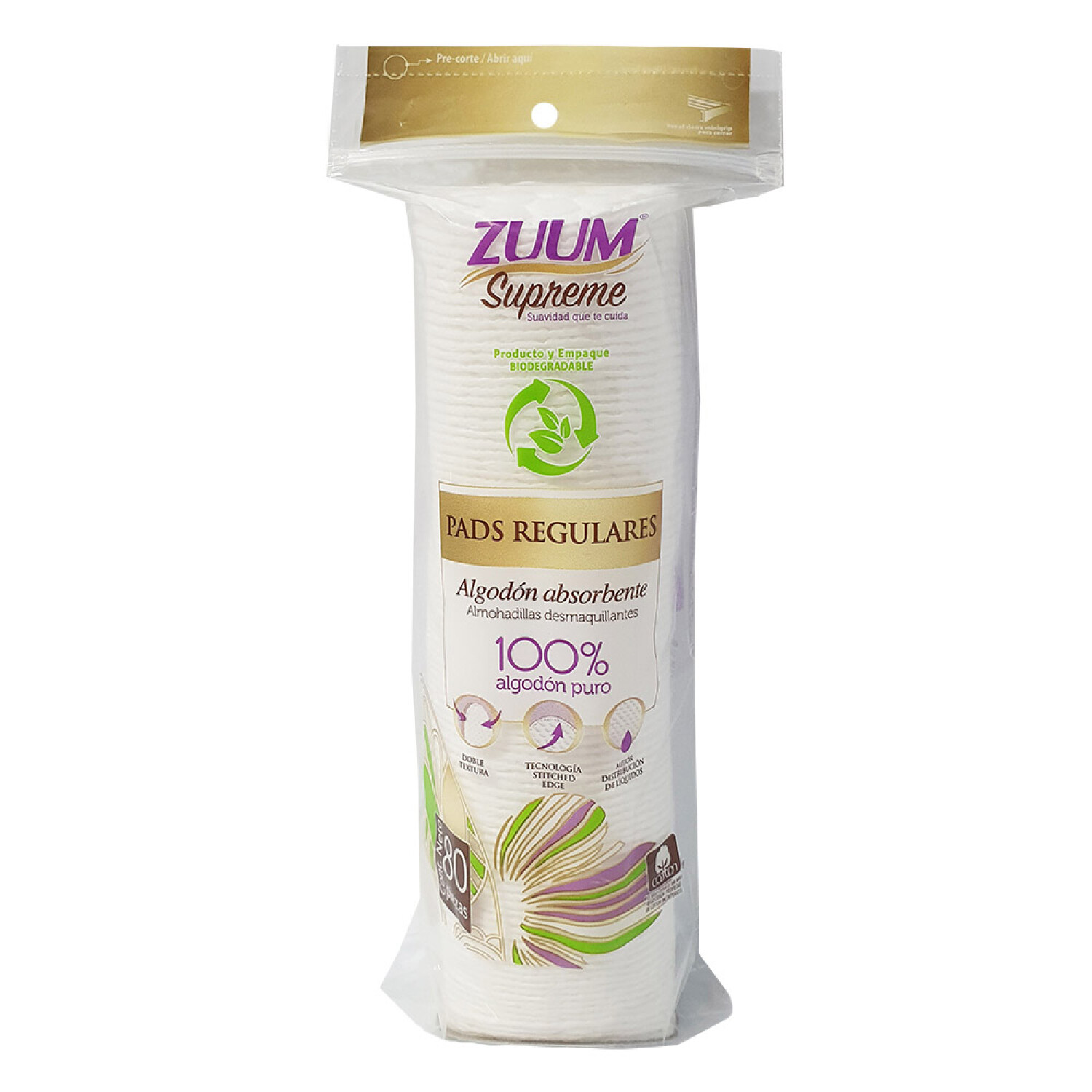 Zuum Discos Desmaquillantes Premium — San Roque