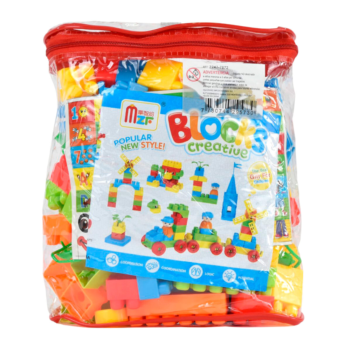 Bloques para armar - 120 piezas — El Clon