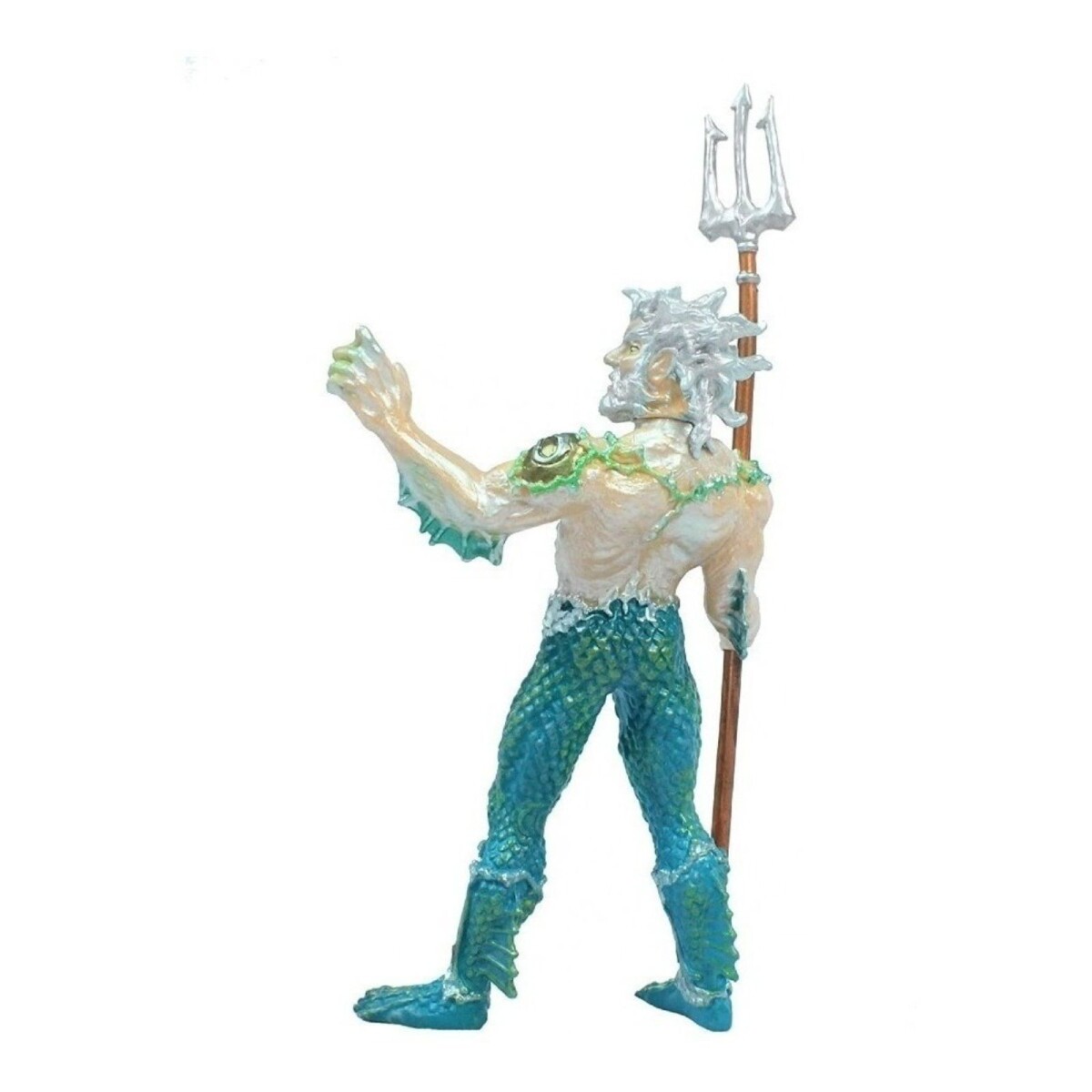 Poseidon Rey Mar Oceano Griego Safari Figura Niños — Atrix