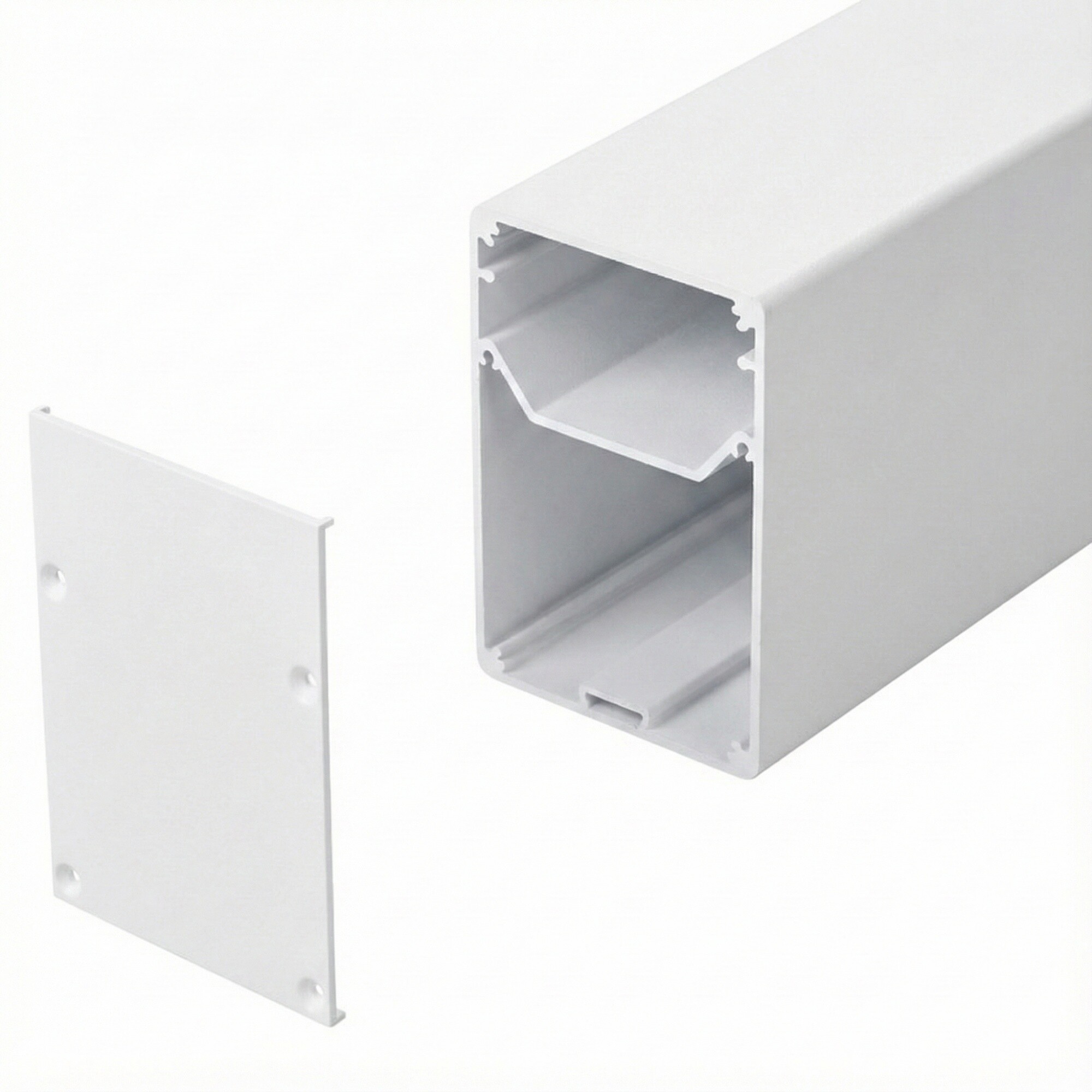 Lineal de Adosar / Colgar por metro Blanco — Serlux