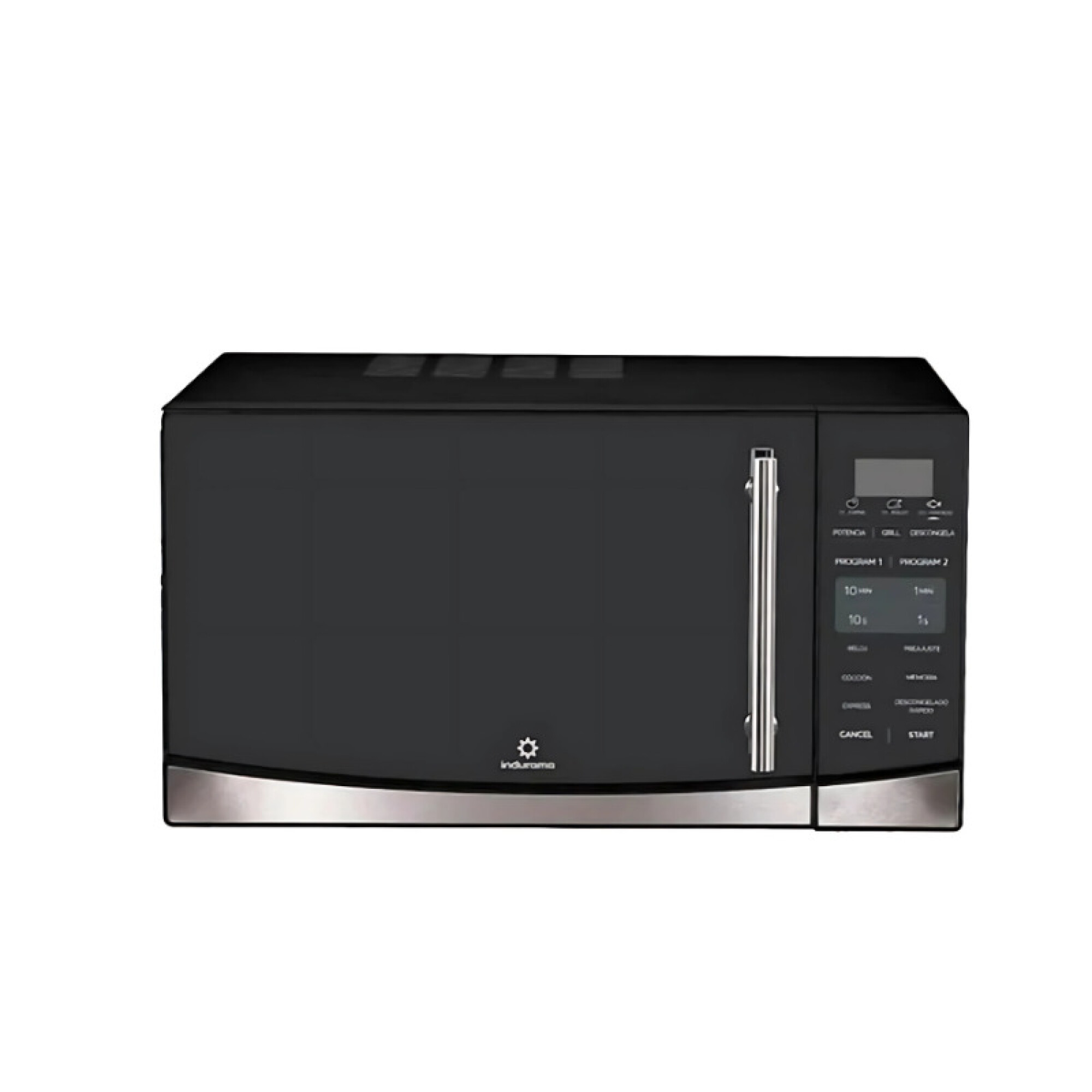 MICROONDAS INDURAMA 20L. DIGITAL NEGRO — Pablo Hogar