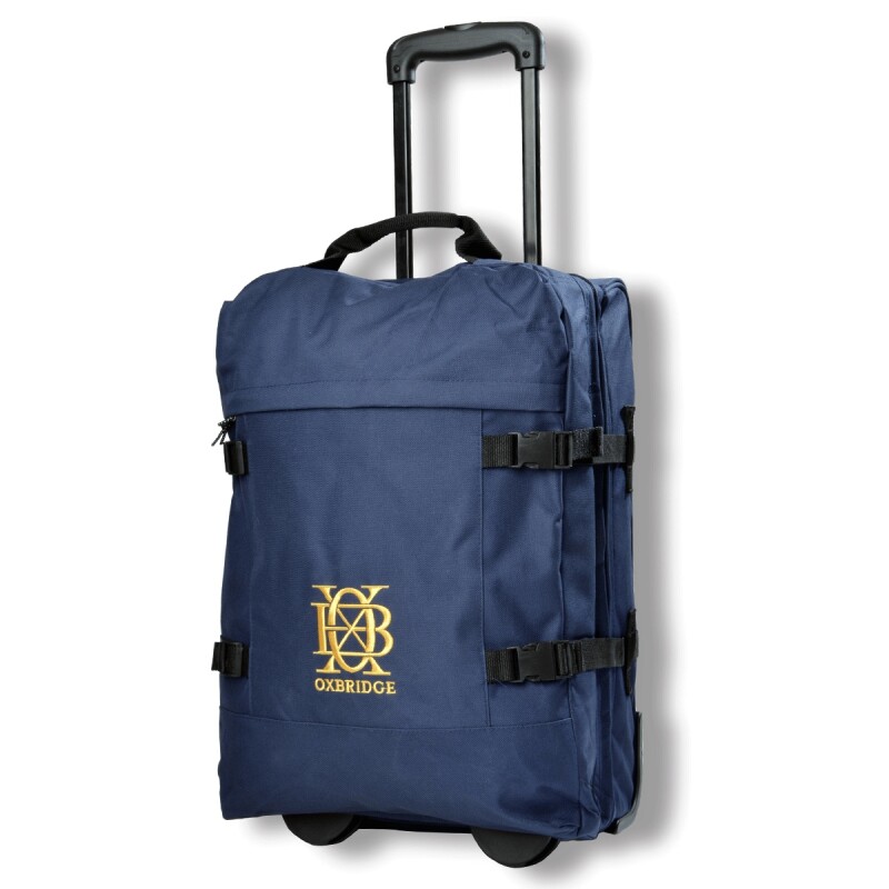 Carry On Oxbridge Azul Rígido Con Ruedas Reforzadas — Mintt