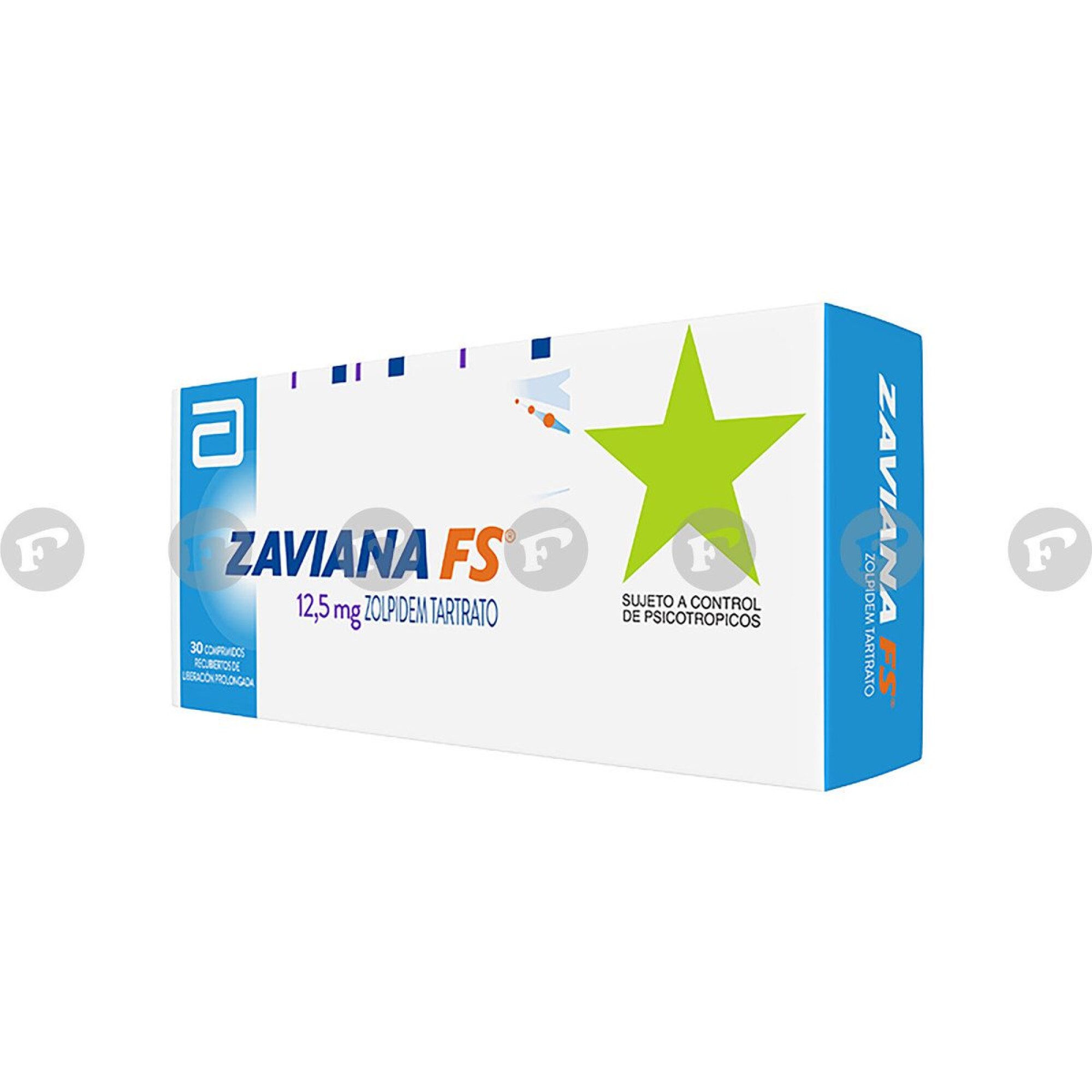 ZAVIANA FS 12,5 MG. CJ X 30 COMP. LIB. P — Farmacenter