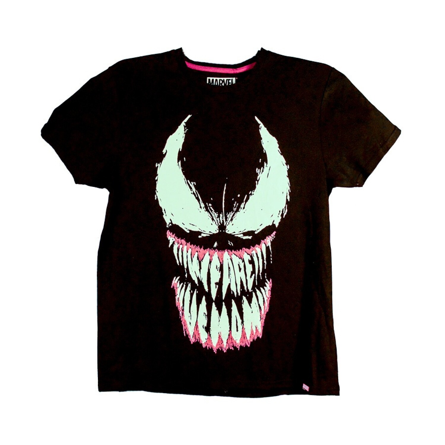 Remera Marvel Venom de Hombre - SPIASS24002 - Negro — Macri Life