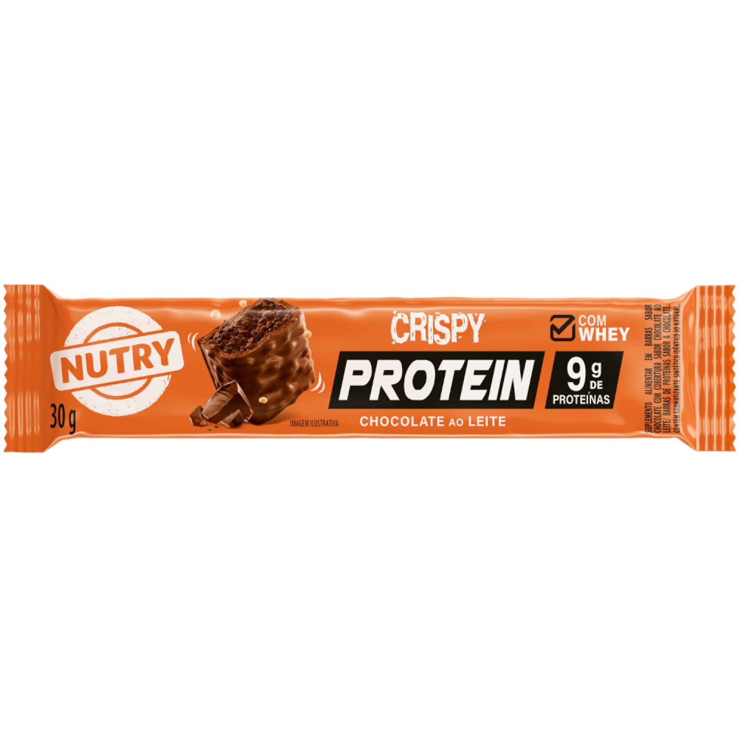 Barra Crispy Protein Chocolate Nutry — San Roque