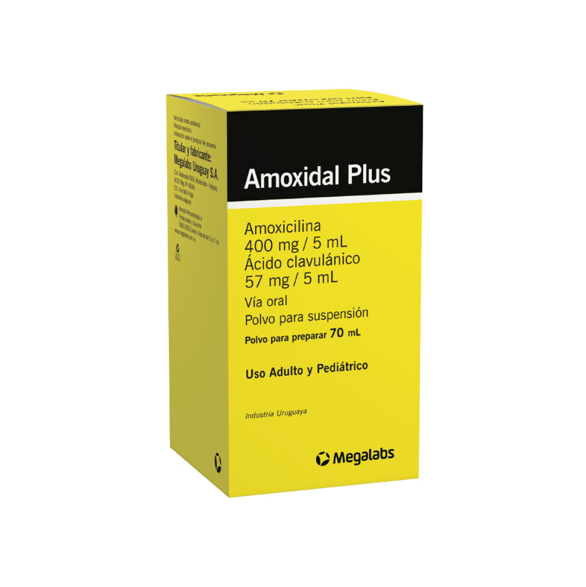 Amoxidal Plus Duo Suspensión 70 Ml. — Farmacia El túnel