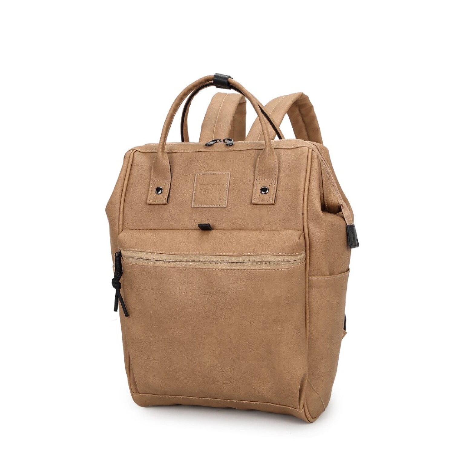 Mochila boca de pez multicierres - Beige — Canva Store