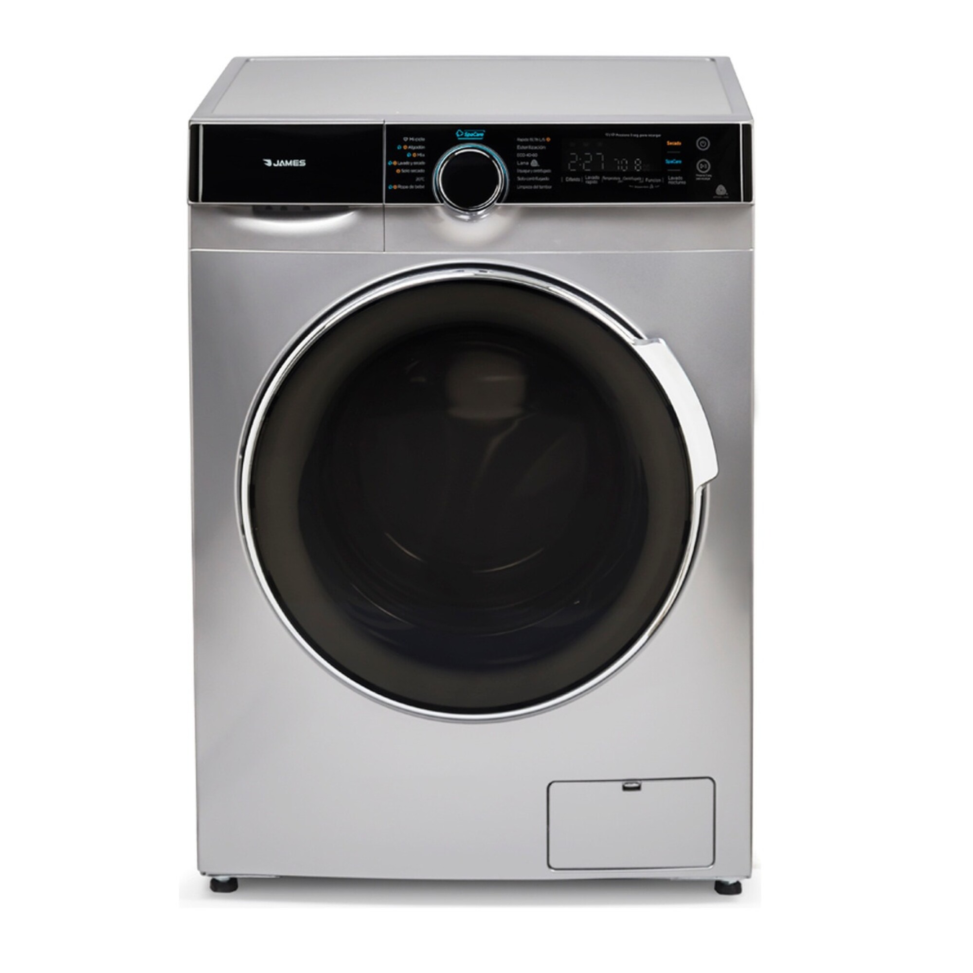 James Lavasecarropas Lse 1016 Inox Inverter 10.5kg — La Tentación