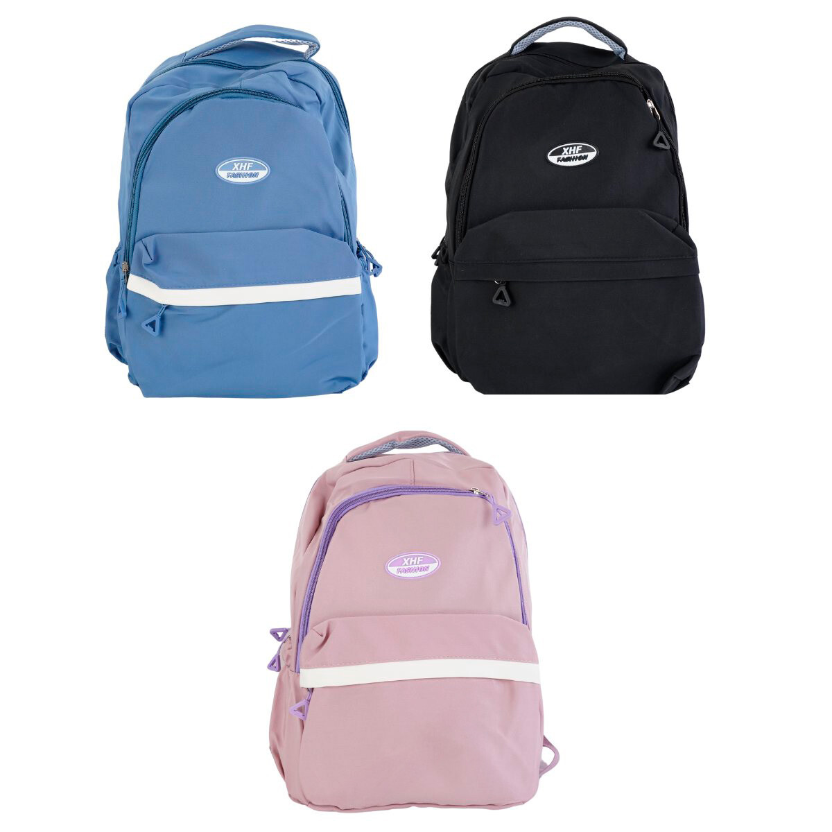 Mochila de tela colores pastel — El Clon