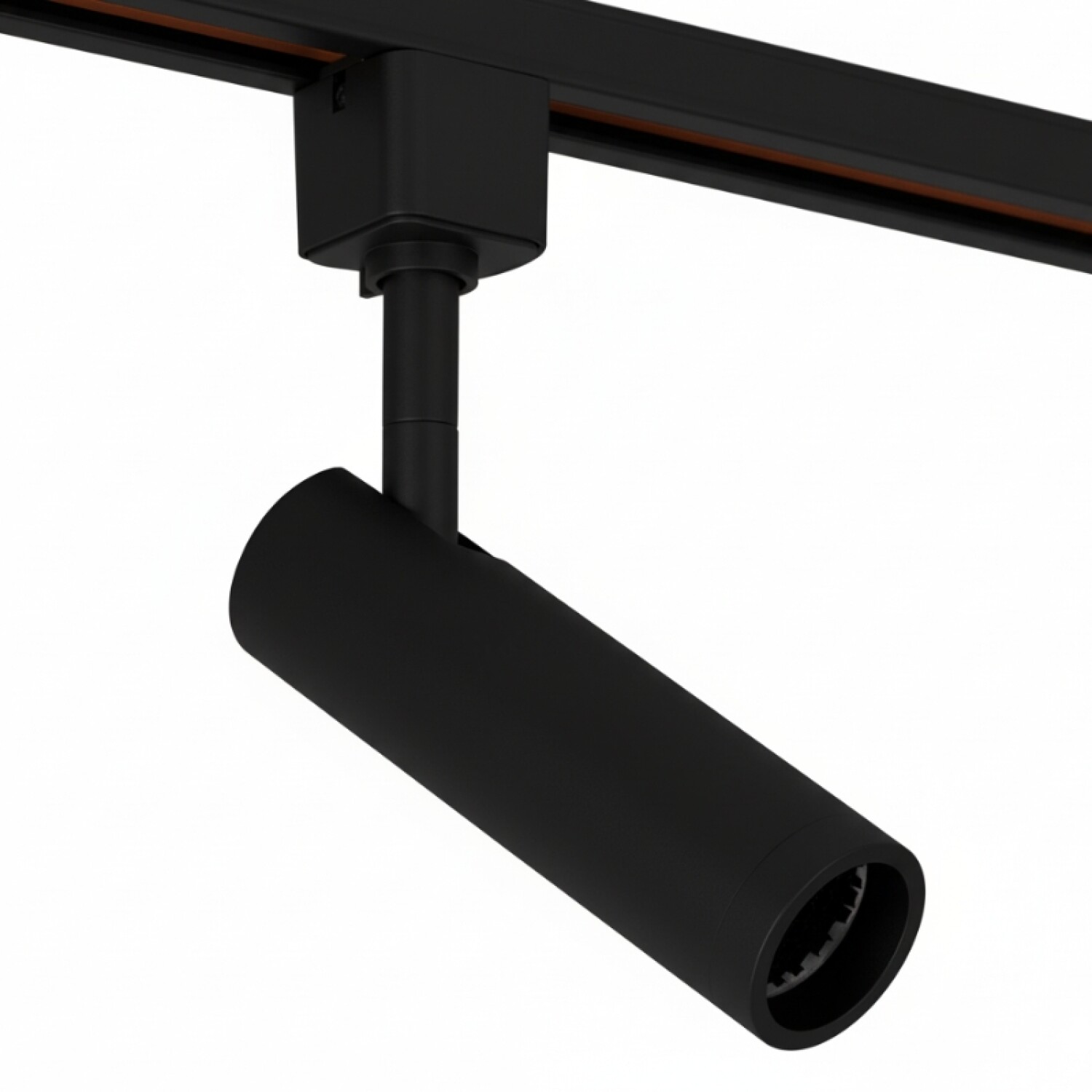 Luminaria Nano Madison Orientable de Riel Negra — Serlux