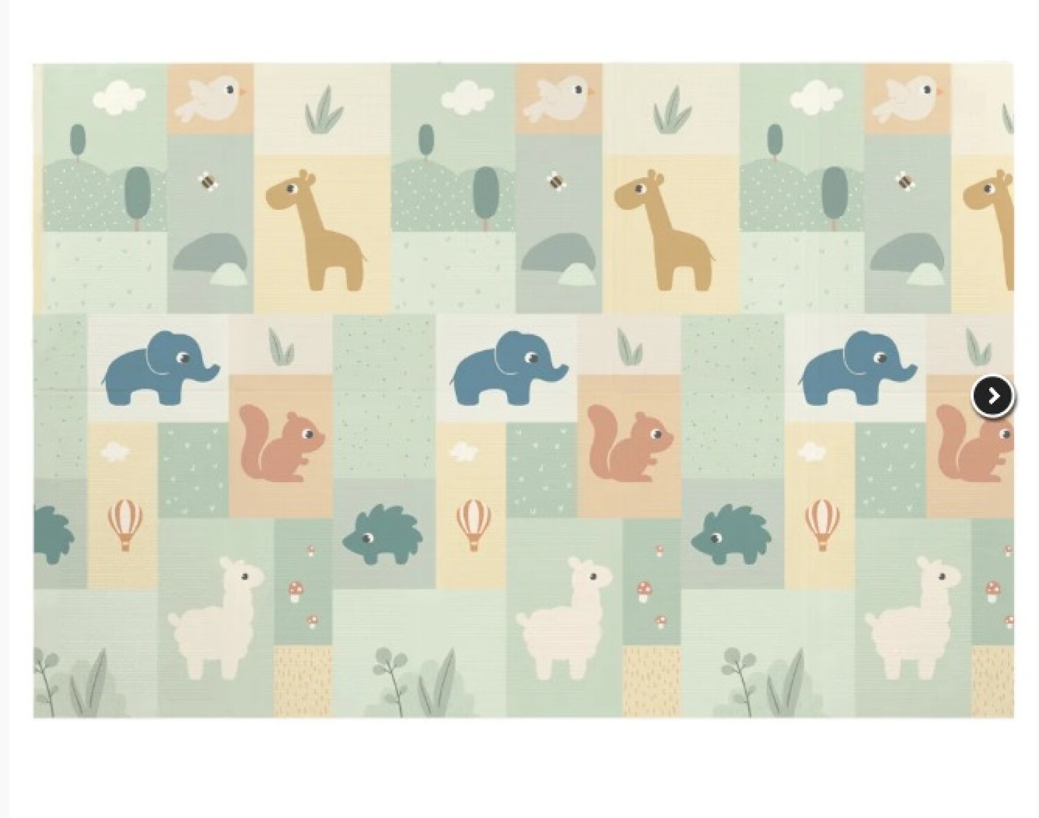 Alfombra antigolpe plegable BUBA cloudy — MVD Kids