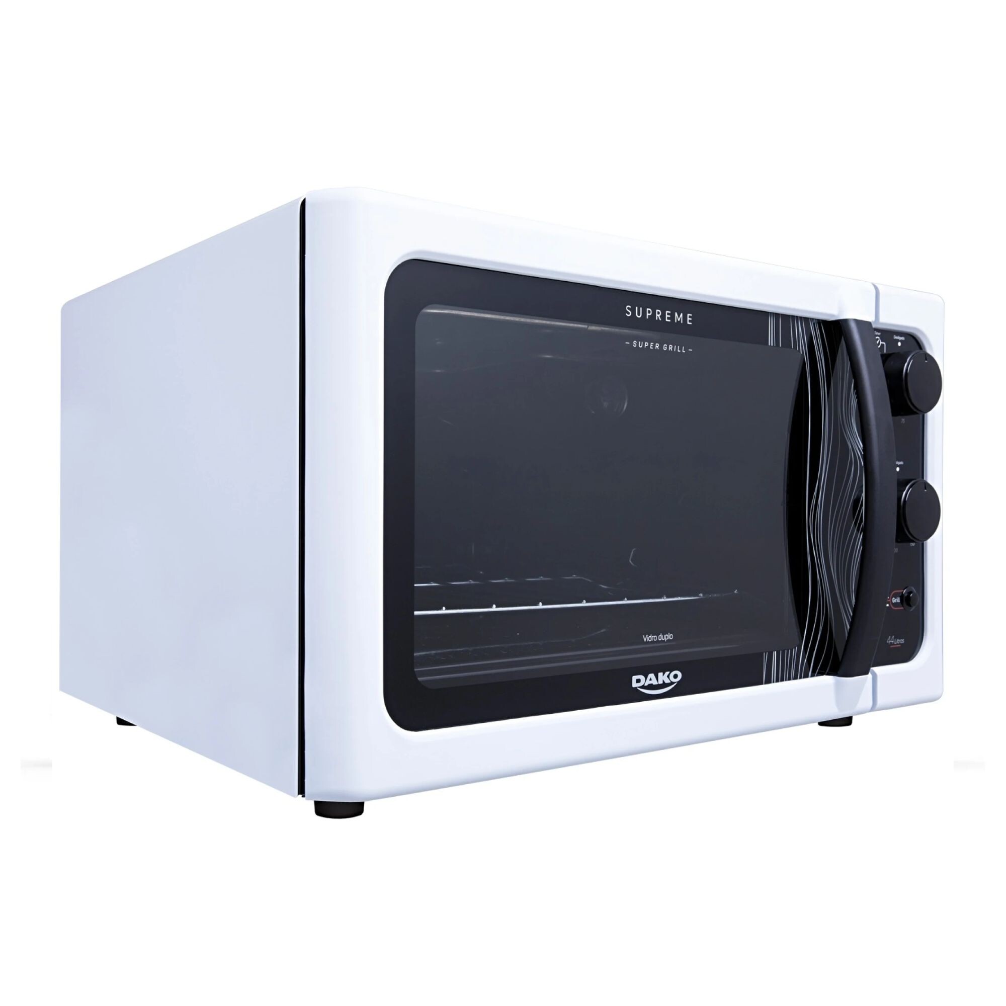 Horno Eléctrico Dako Supreme 44 litros - Blanco — Bristol