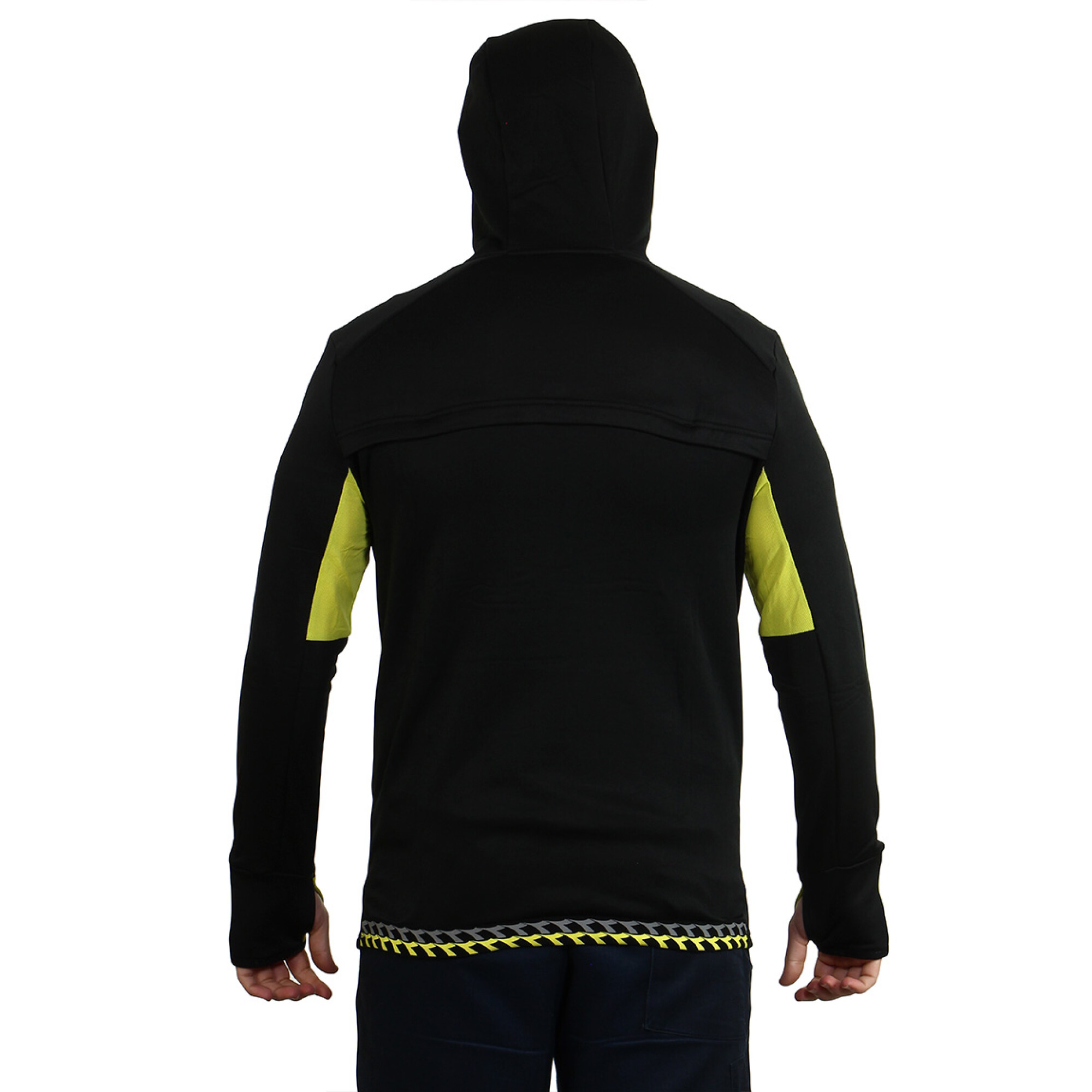 Diadora Buzo 1/2 Zip T1 Hd Warm Up Winter Sweat - Negro — Macri