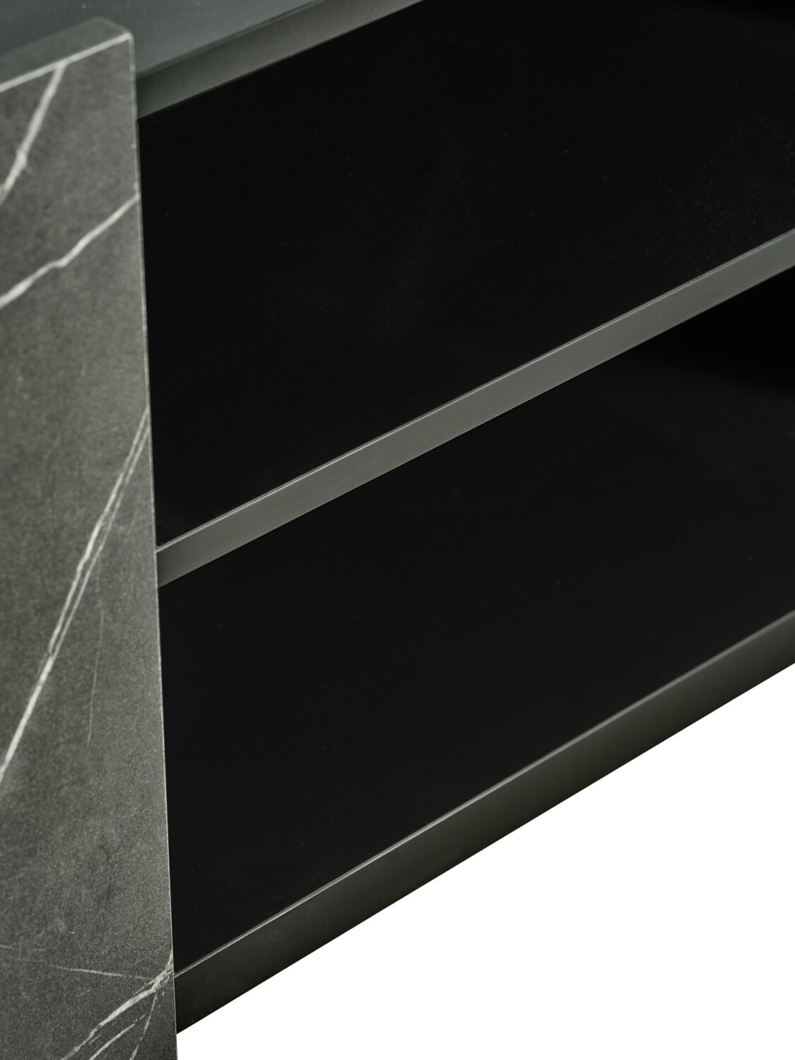 Mueble TV KRONDAL 2 puertas color mármol — JYSK