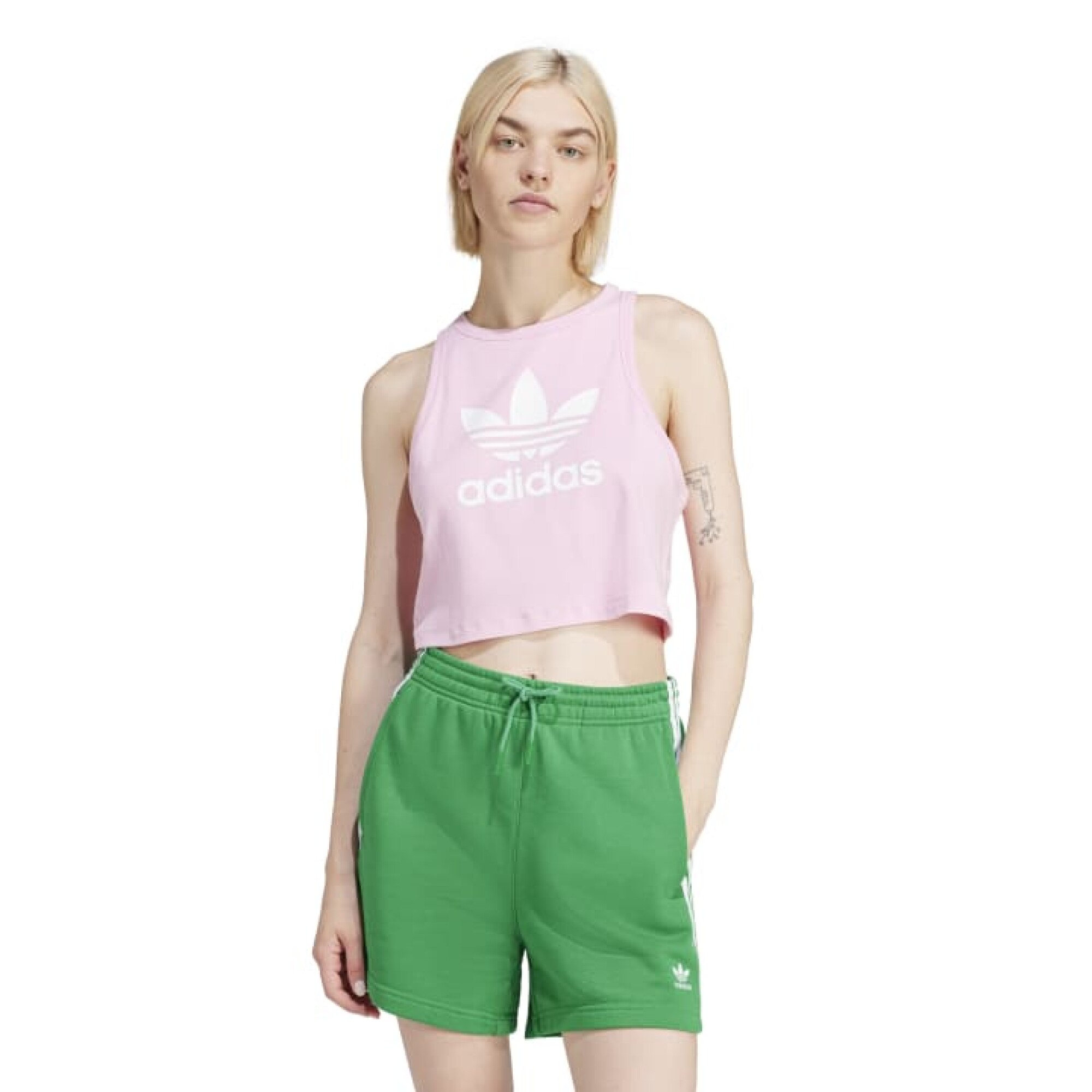 Musculosa Adidas Trefoil de Mujer - IP0682 - Rosado — Macri Life