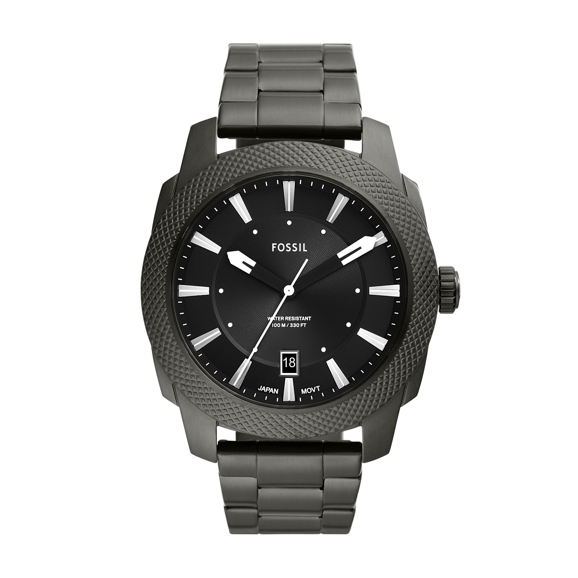 Reloj FOSSIL MACHINE Acero Gris Esfera 49mm — WatchMe