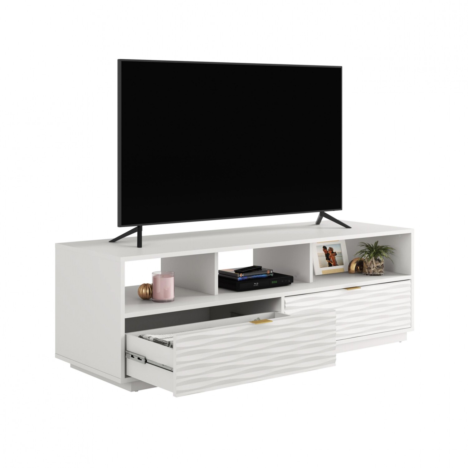 Rack para tv 60" - Sauder - Linea Morgan Main — Rustico Hogar