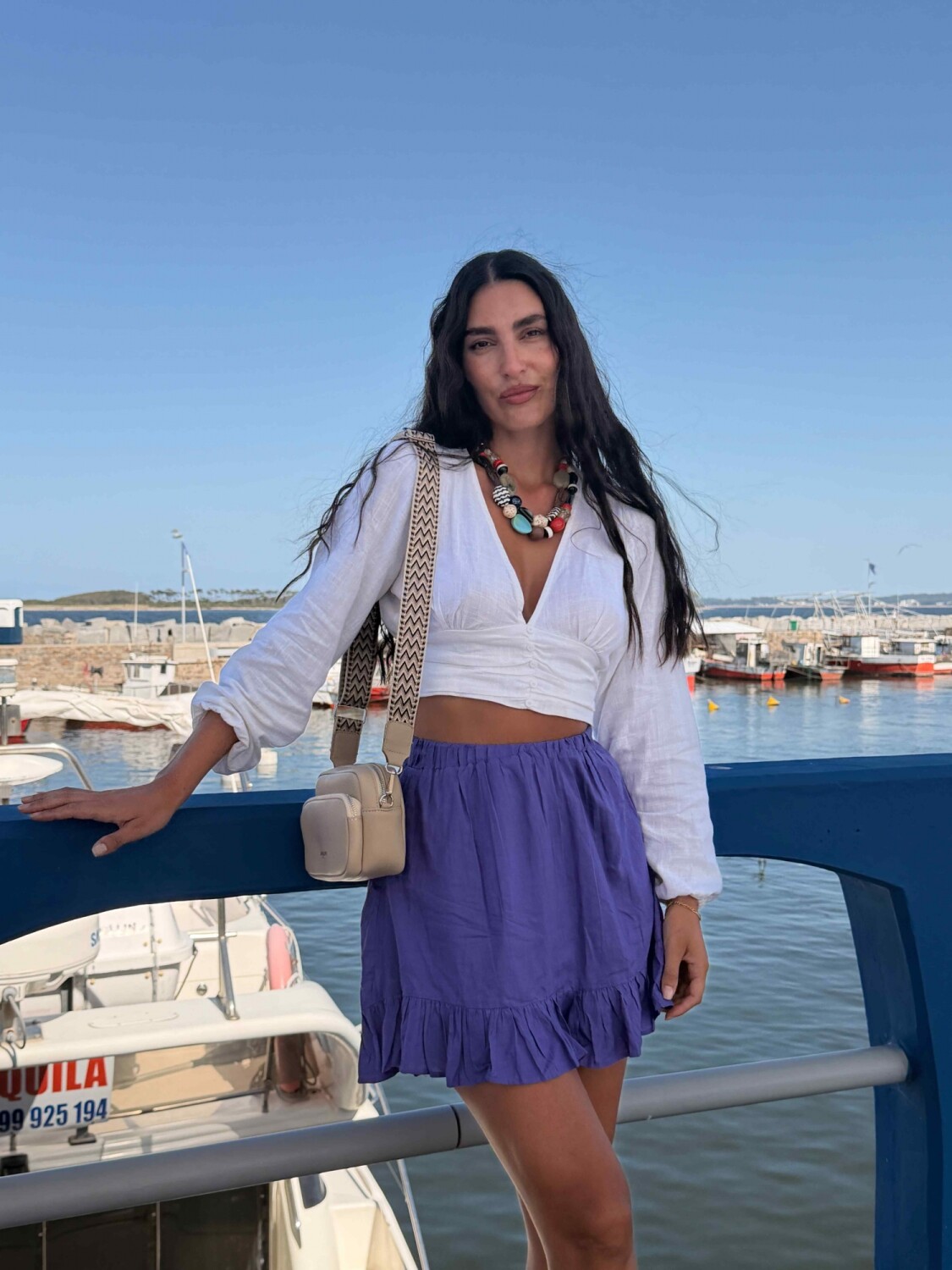 BANDOLERITA PETUNIA - GREIGE — Lincoln's