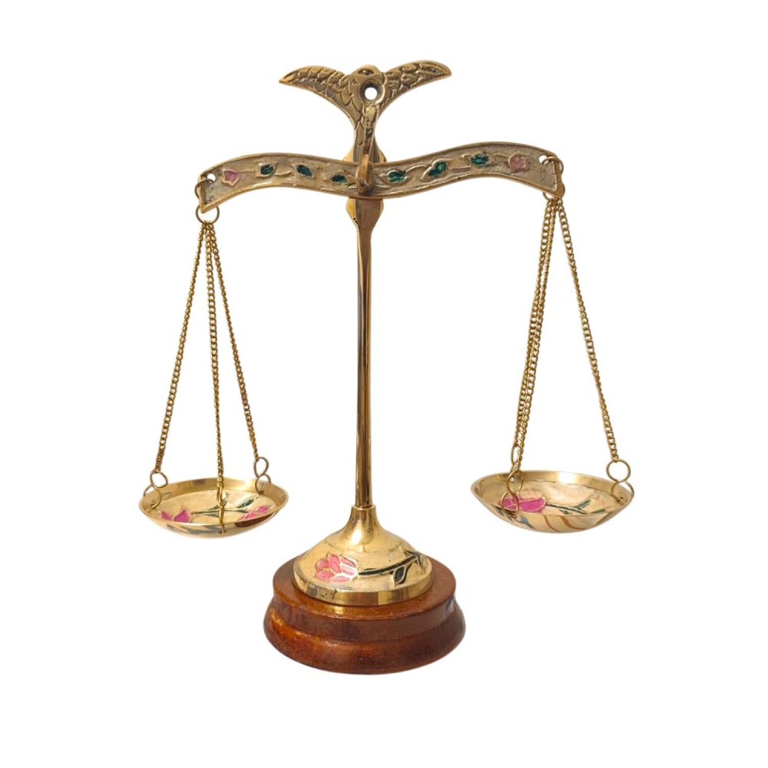 BALANZA DE BRONCE CON FLORES - Balanza De Bronce Con Flores — La Casa ...