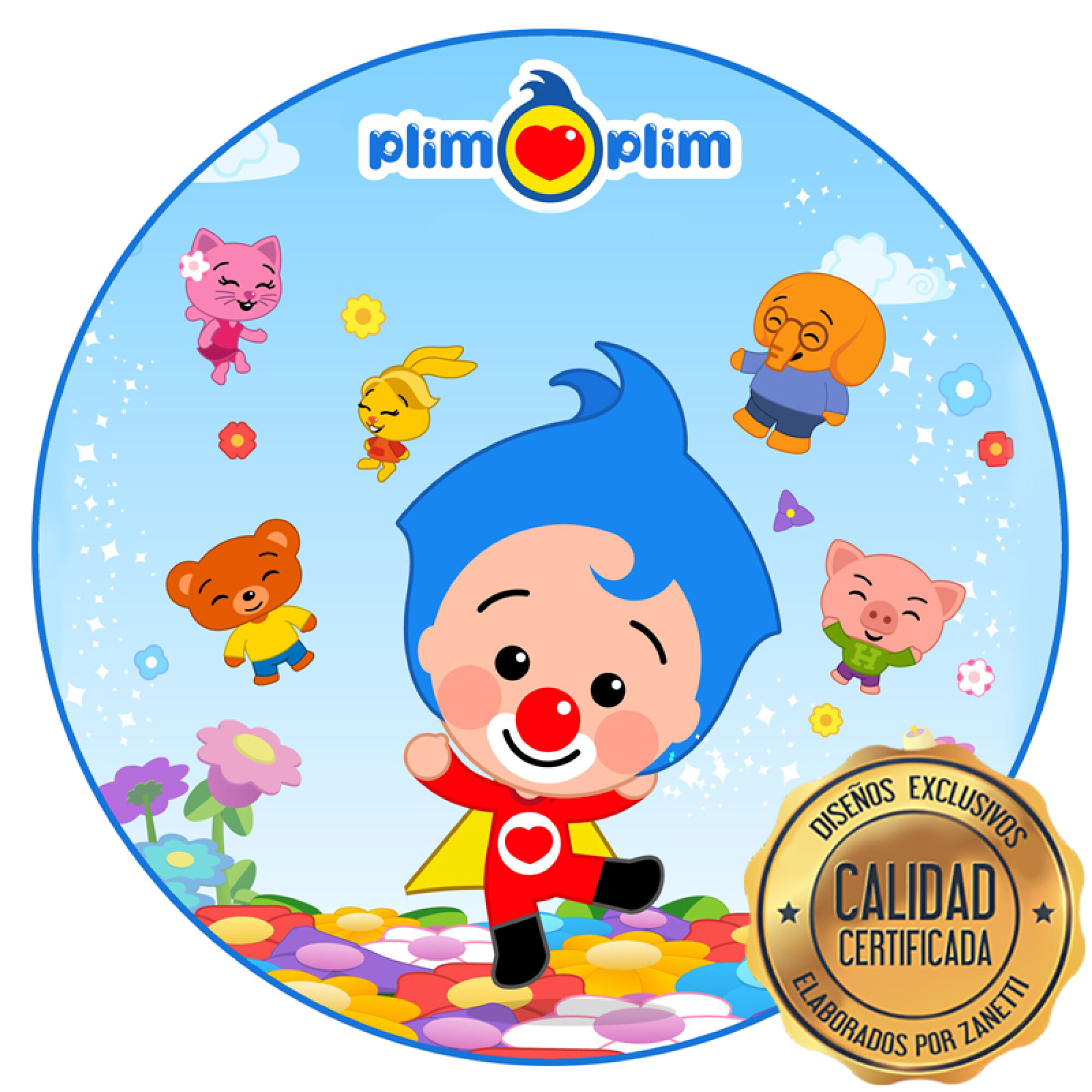 Plim Plim - Personajes Red. — Zanetti