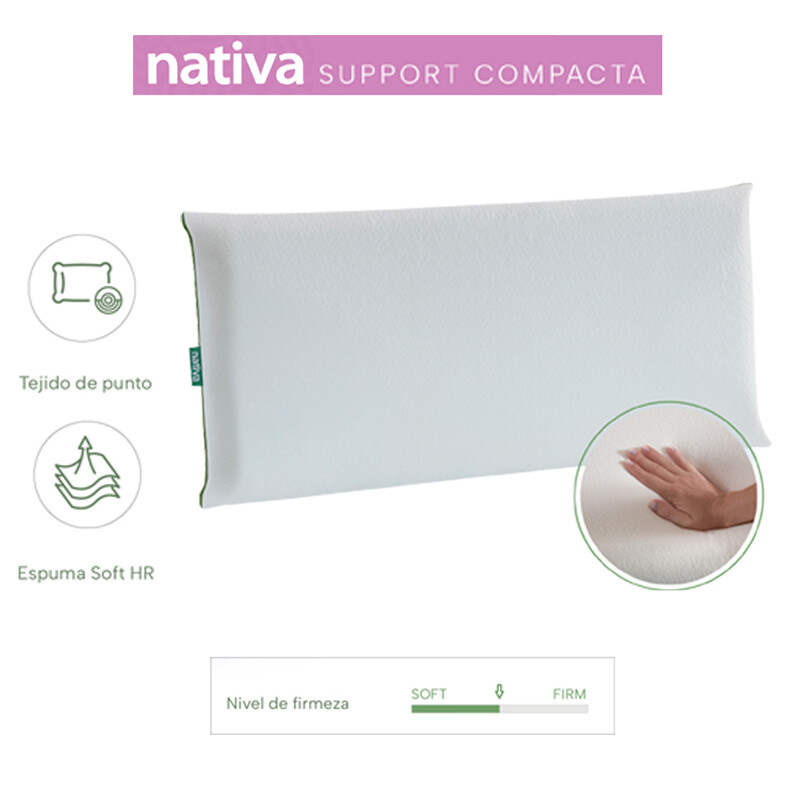 Almohada Support Compacta — Dormiflex