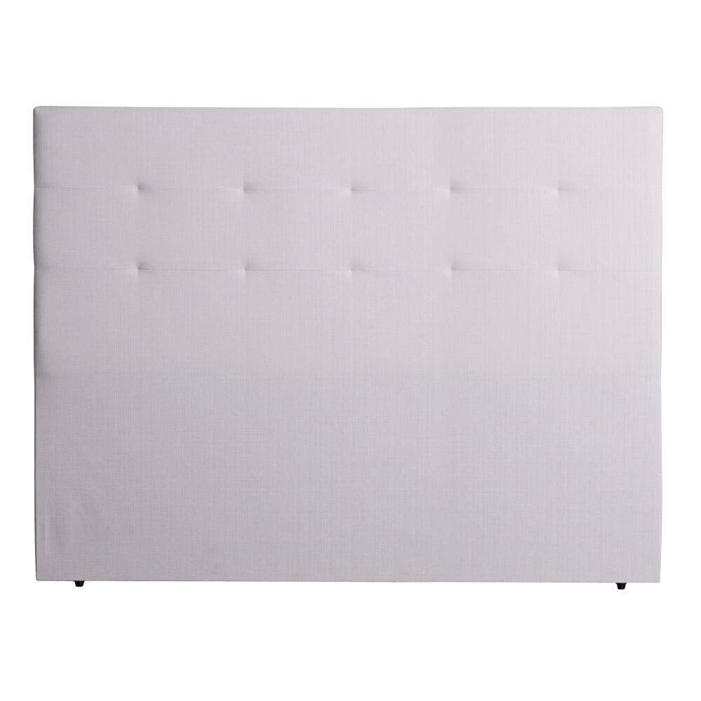 Respaldo 2 Plazas Tela Gris Clio — Divino