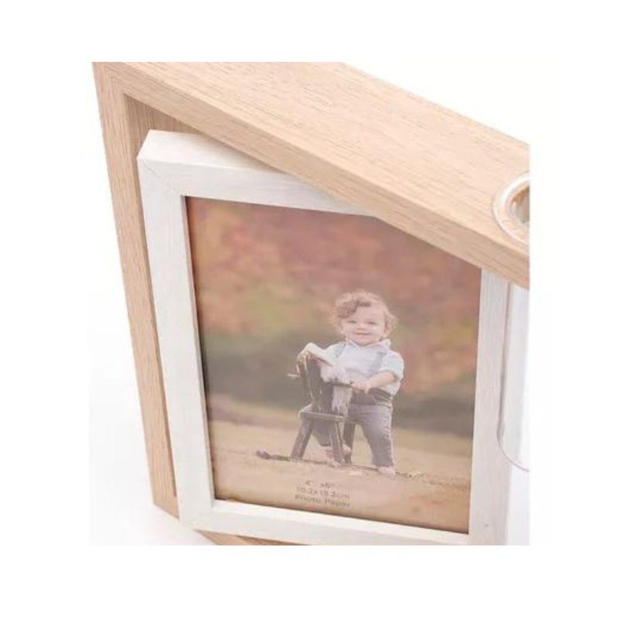 Porta Retratato Doble con Florero — Casa Fessta