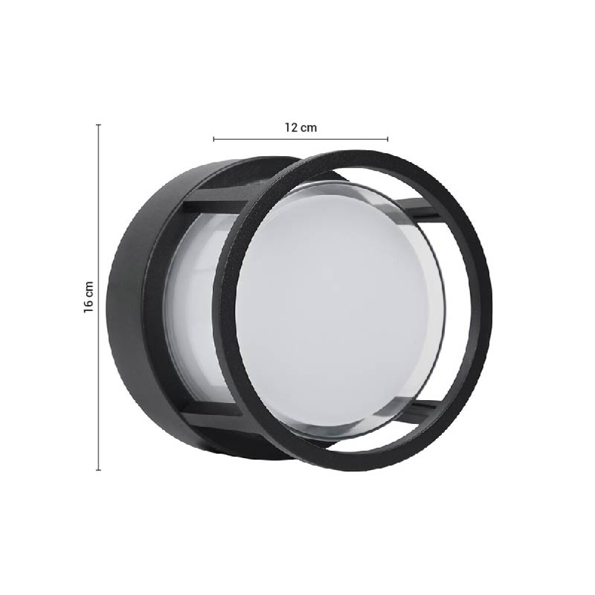 Luminaria de Pared Circular Lugo 12W — Unilux