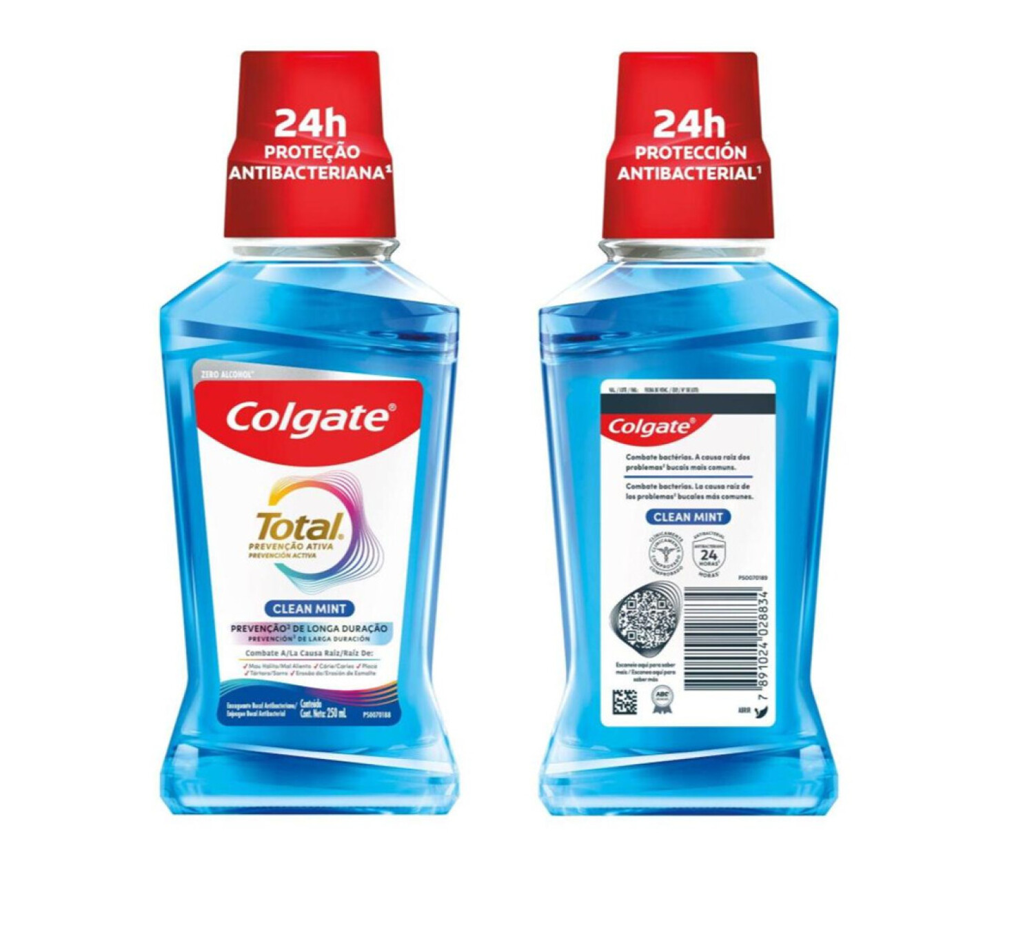 COLGATE ENJUAGUE BUCAL CLEAN MINT UNID. — Farmacenter