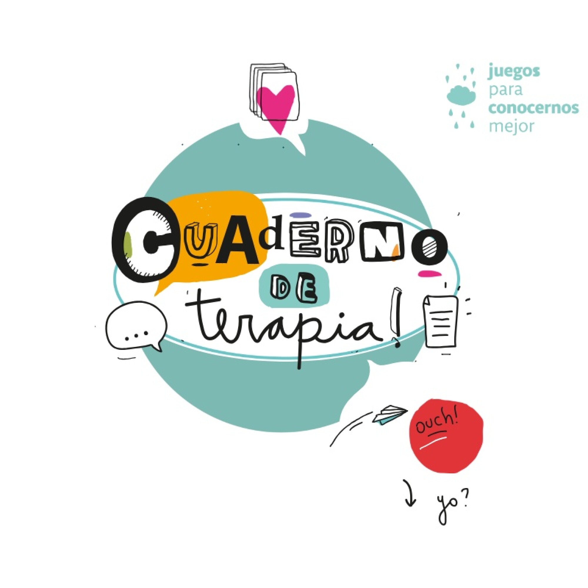 Cuaderno terapia niños - Juegos para conocernos mejor — Infantozzi