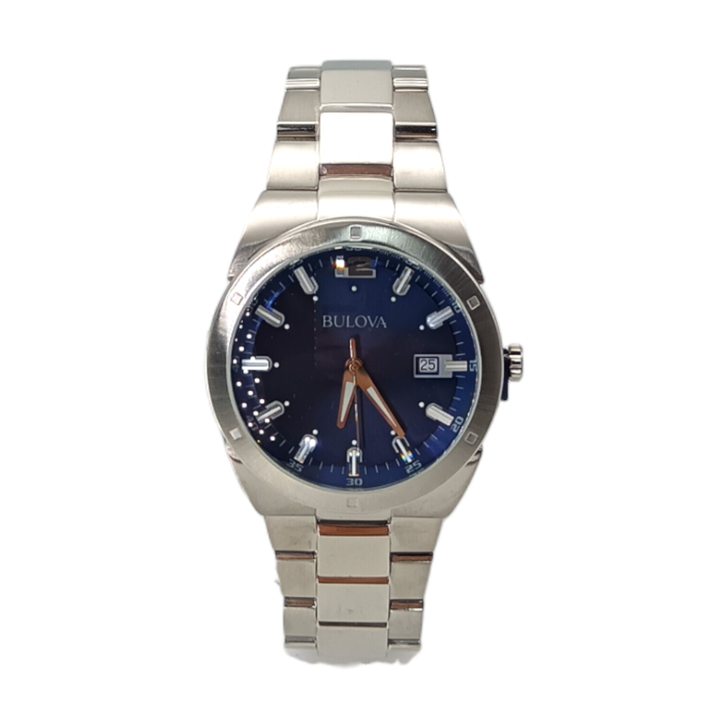 BULOVA 96B220 - plateadouniforme — Mamba Negra